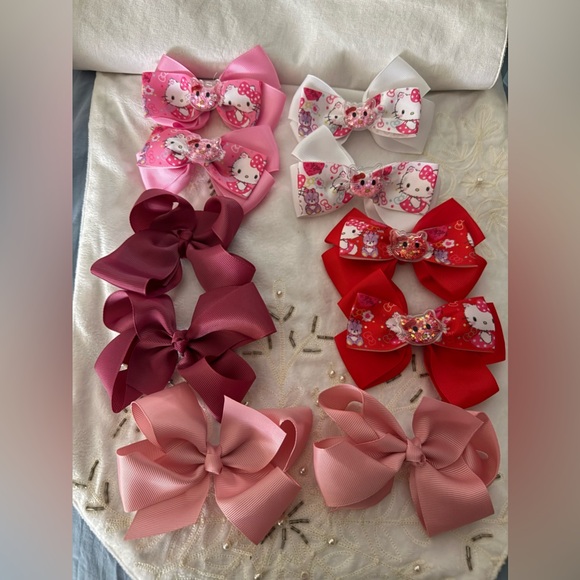 Accessories | Hair Bows Set Of 5 | Poshmark